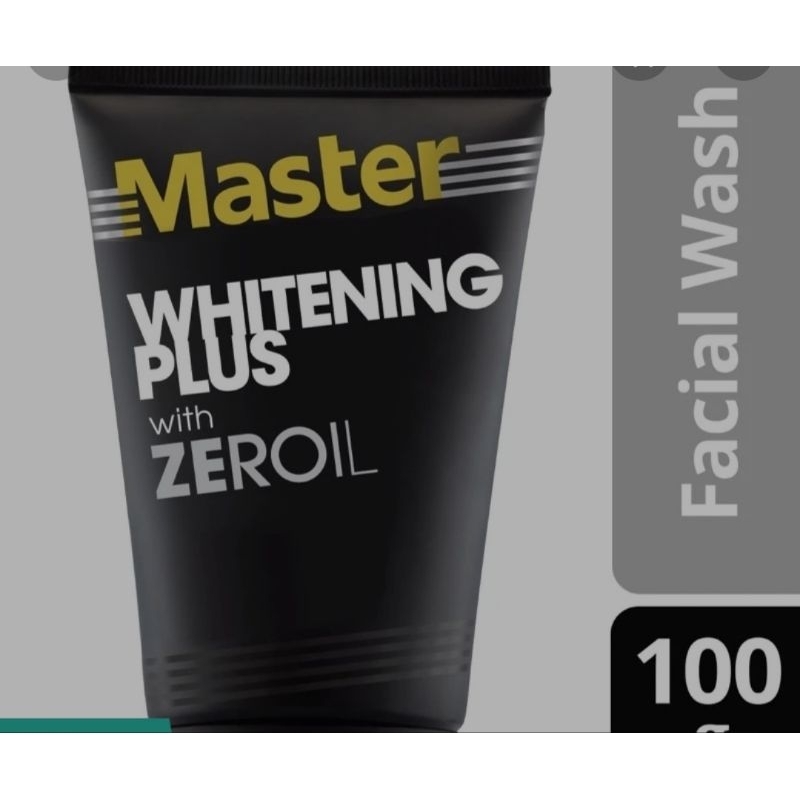 Master facial scrub whitening plus zero oil 100g | Shopee Malaysia