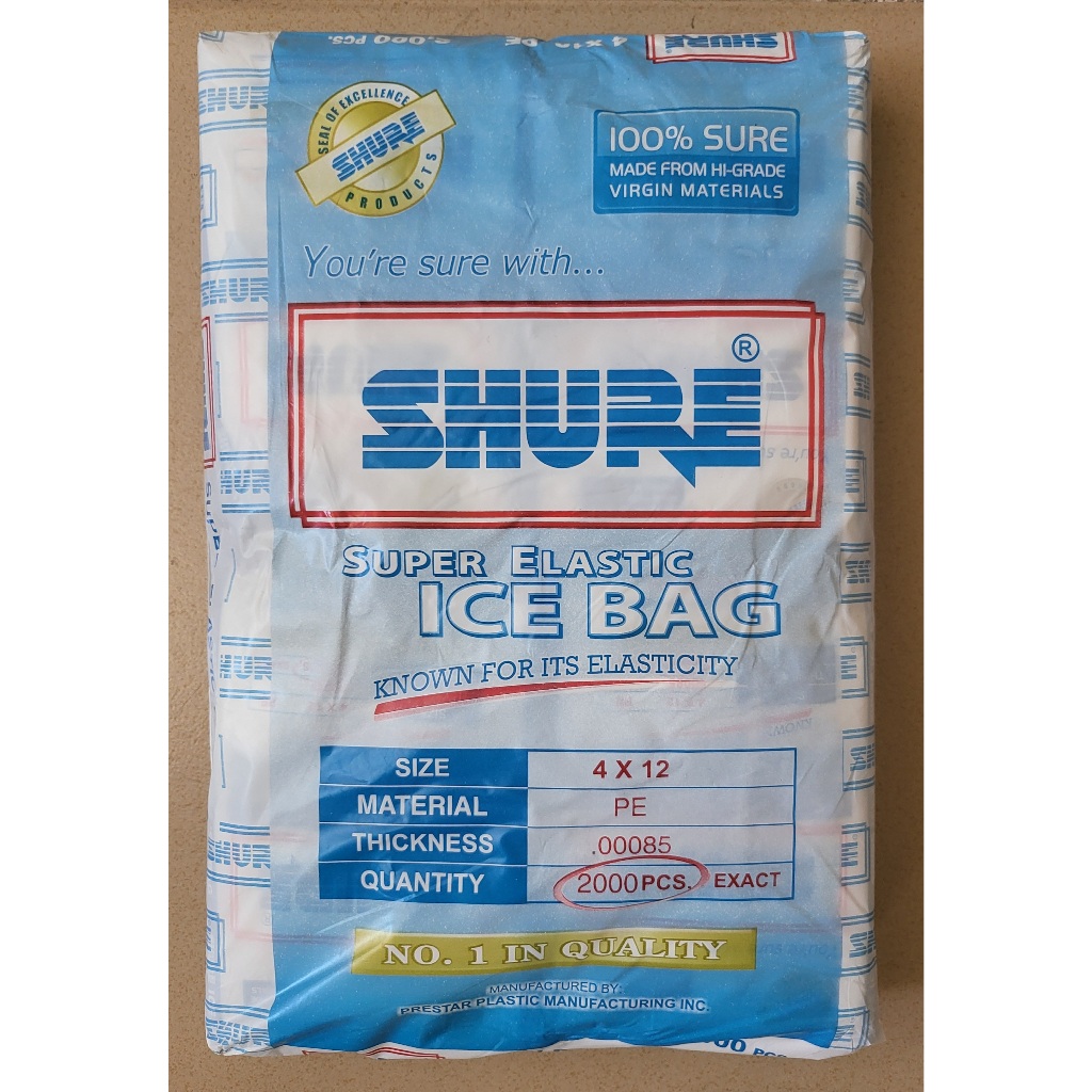 SHURE Plastic ICE Bag (2000pcs) | Shopee Malaysia