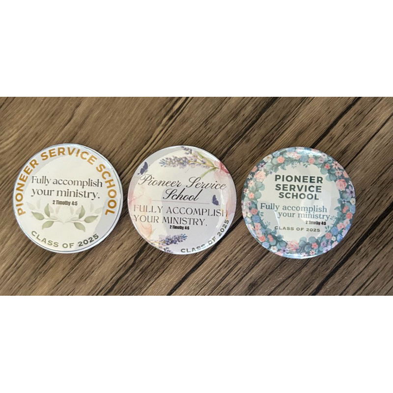 JW PSS 2025 Button Pins JW Gift JW Souvenir | Shopee Malaysia