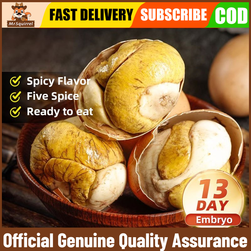 Ready-to-Eat Delicious Food Balut Egg Salted Spicy Balot Egg Flavors ...