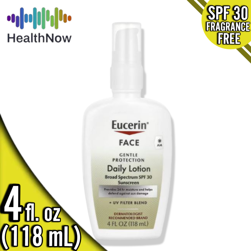 Eucerin, Gentle Protection, Daily Lotion & Sunscreen, SPF 30, Fragrance ...