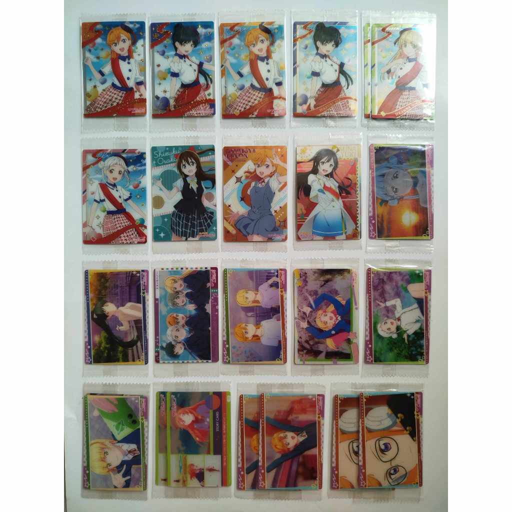 Love Live Nijigasaki High School Idol Club Anime Cards (SEALED) (Wafer ...