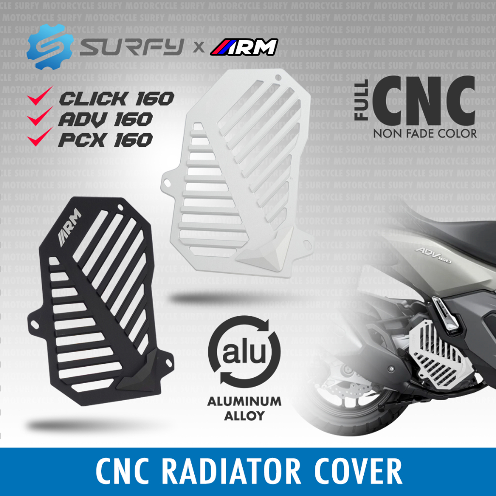 ARM Premium Radiator Cover For ADV 160 PCX 160 Click 160 Air Scoopa ...