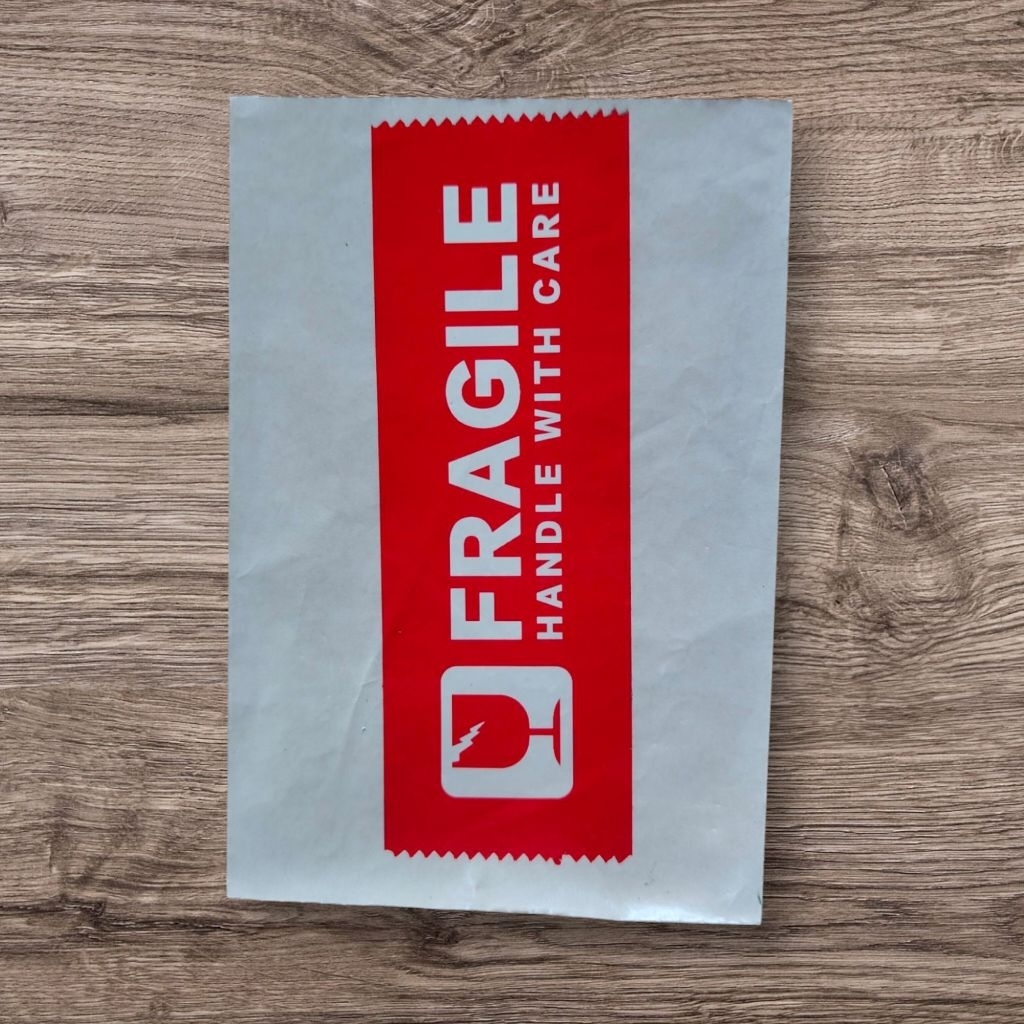 100/50s sticker fragile signage for courier delivery service for ...