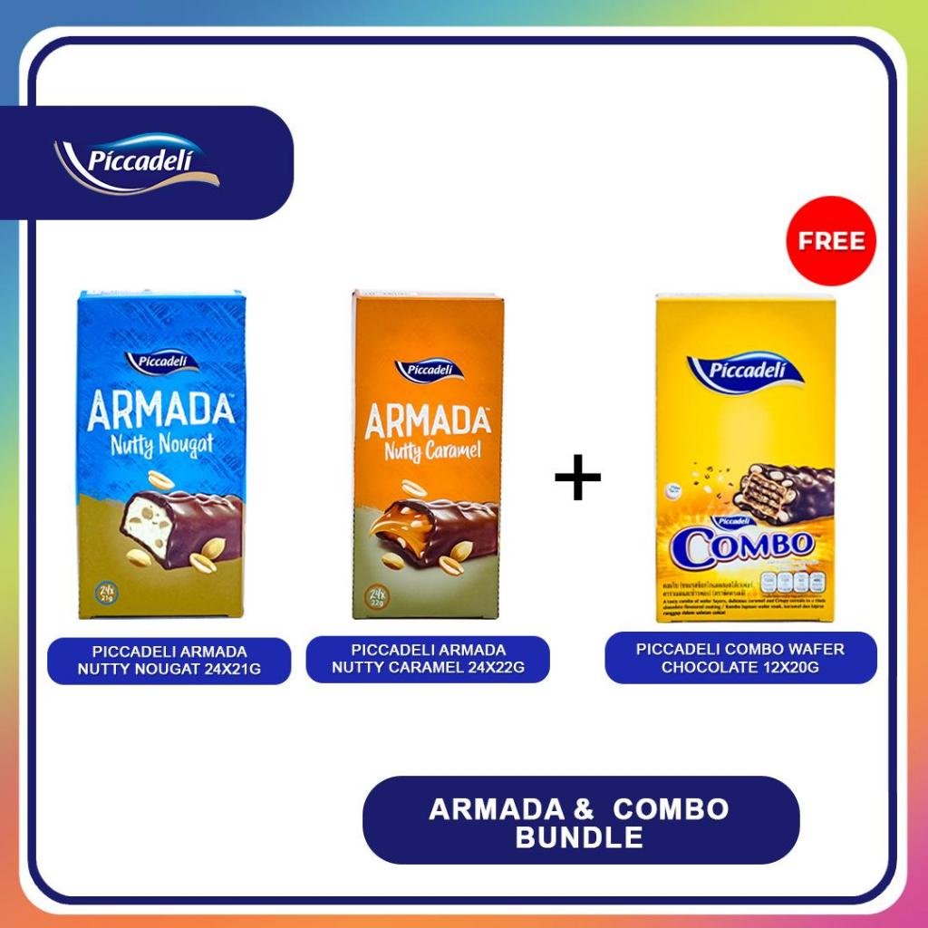 Piccadeli Armada Nutty Nougat & Piccadeli Armada Nutty Caramel Bundle ...
