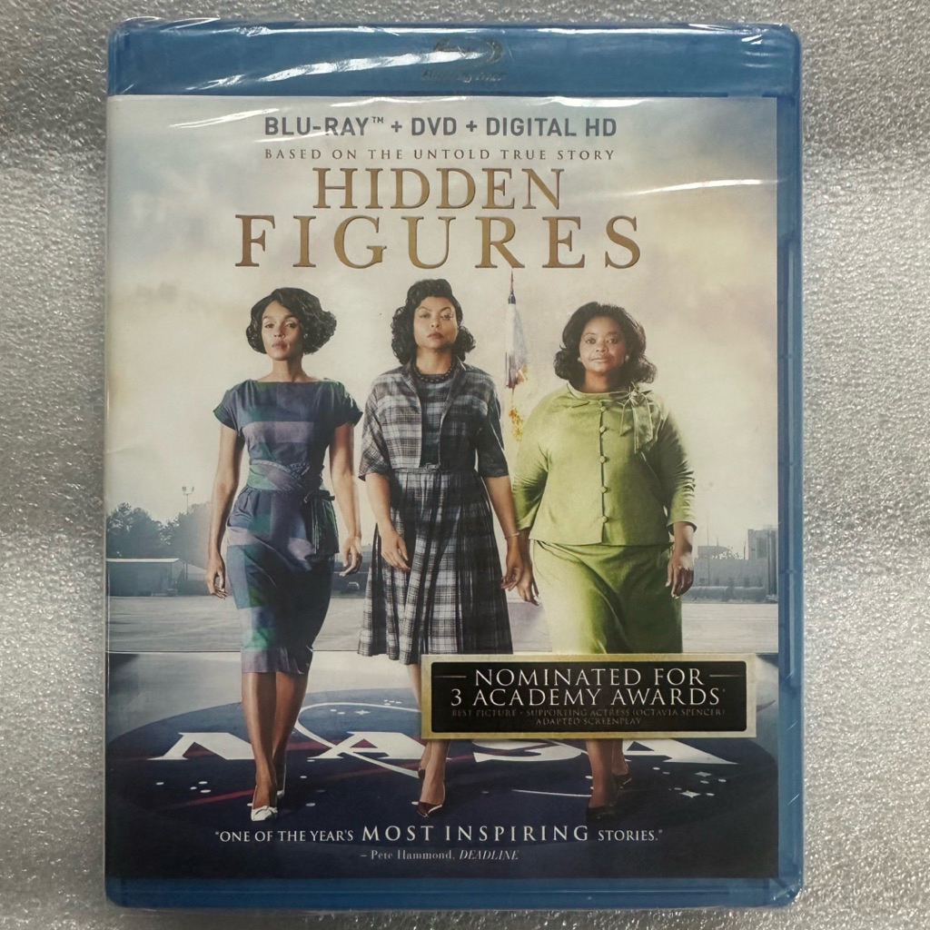 Hidden Figures Blu-ray Movie (Sealed And New) | Shopee Malaysia