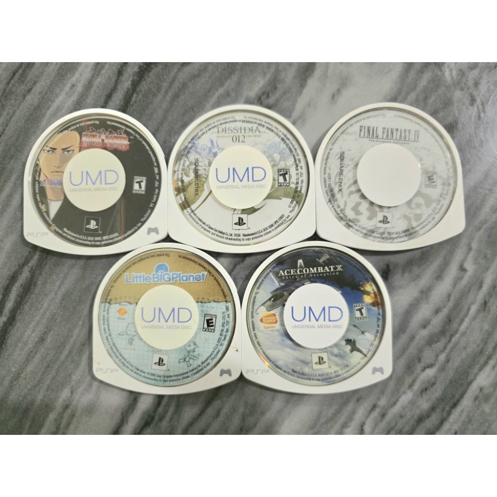 PSP UMD Discs R1 / US Bundle Lot Playstation Portable | Shopee Malaysia