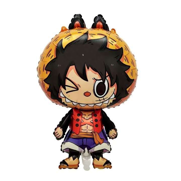 One Piece Luffy Labubu 31 inches Mascot Cute Pop Mart theme party ...