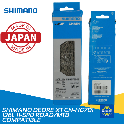 SHIMANO CHAIN 11 SPEED HG601 SLX/105 HG701 DEORE XT/ULTEGRA | Shopee Malaysia