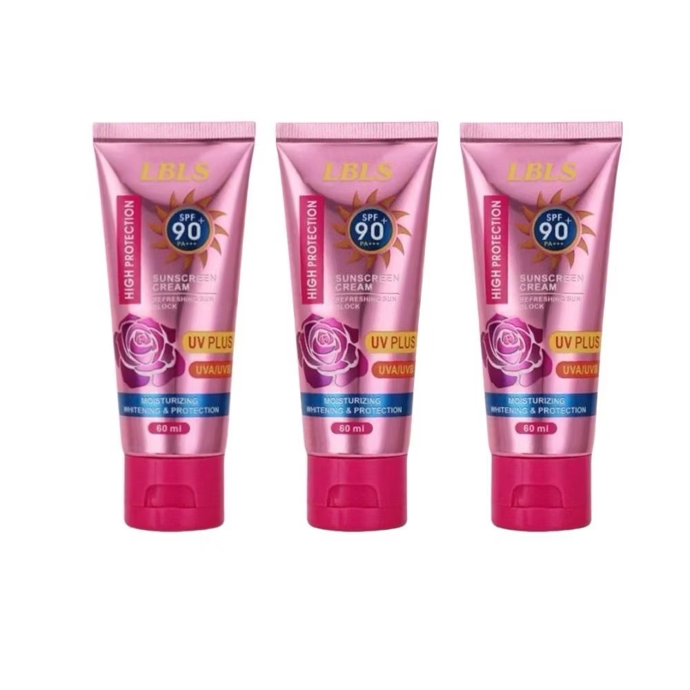 Skin Care Facial Sunscreen Cream SPF 90+ Sunblock Lotion 60ml | Shopee ...