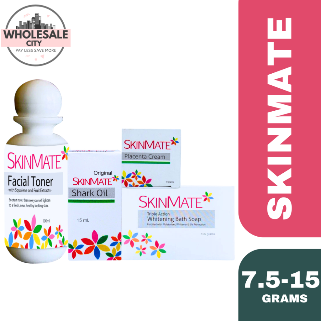 Authentic Skinmate Shark oil / Soap / Toner / Cream | Shopee Malaysia