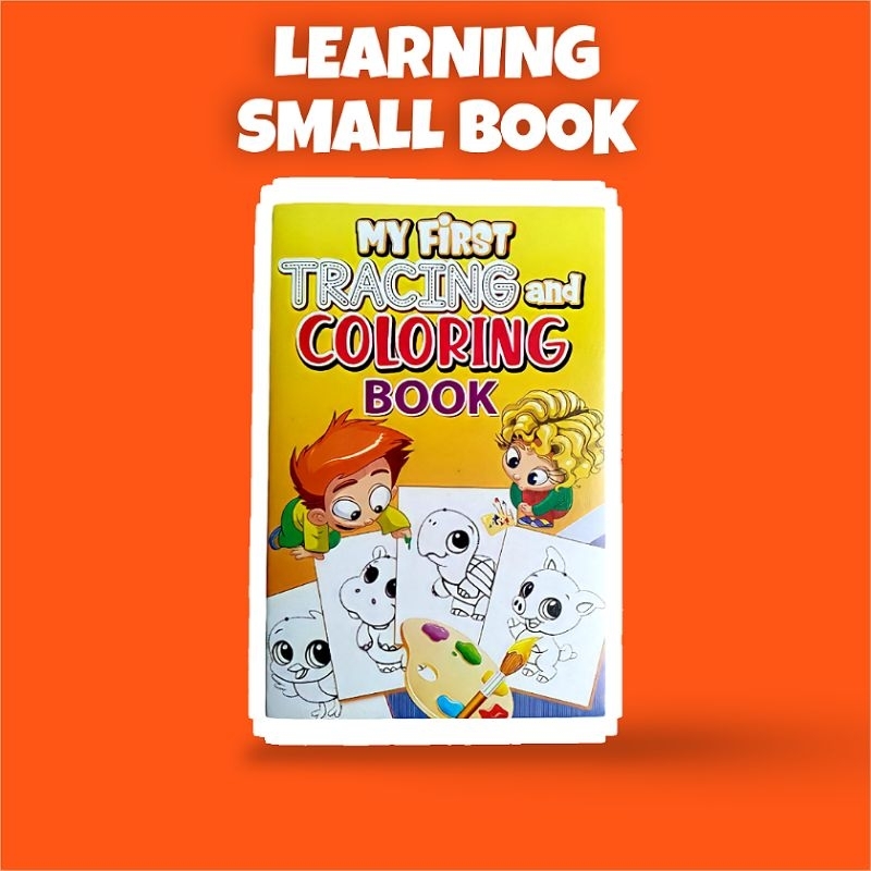My First TRACING & COLORING Small Activity Book: Educational Learning ...
