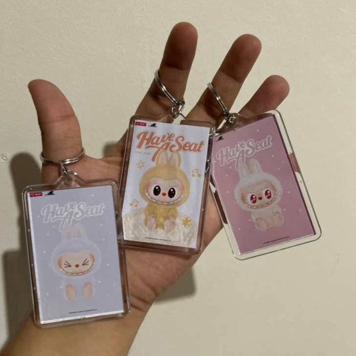 LABUBU INSPIRED Acrylic Keychain | Shopee Malaysia