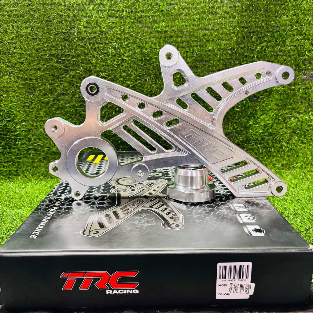 TRC RACING 1ST UNIVERSAL SWING ARM 2-IN-1 FOR NMAX V2/AEROX V2 8142 SILVER | Shopee Malaysia