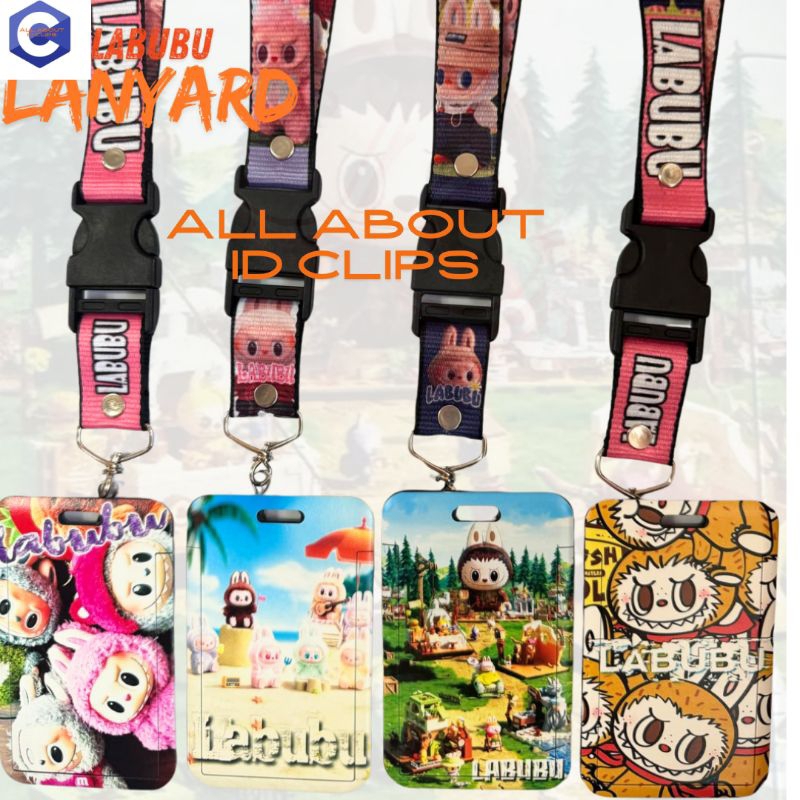 character trending labubu lanyard id lace and name tag | Shopee Malaysia