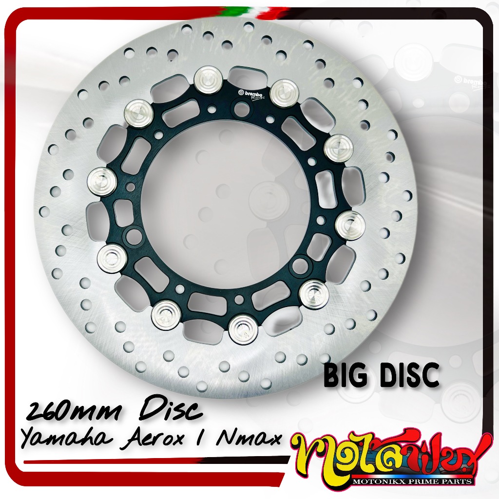 Front Disc Aerox and Nmax 260mm Big Disc (Any Version) | Shopee Malaysia