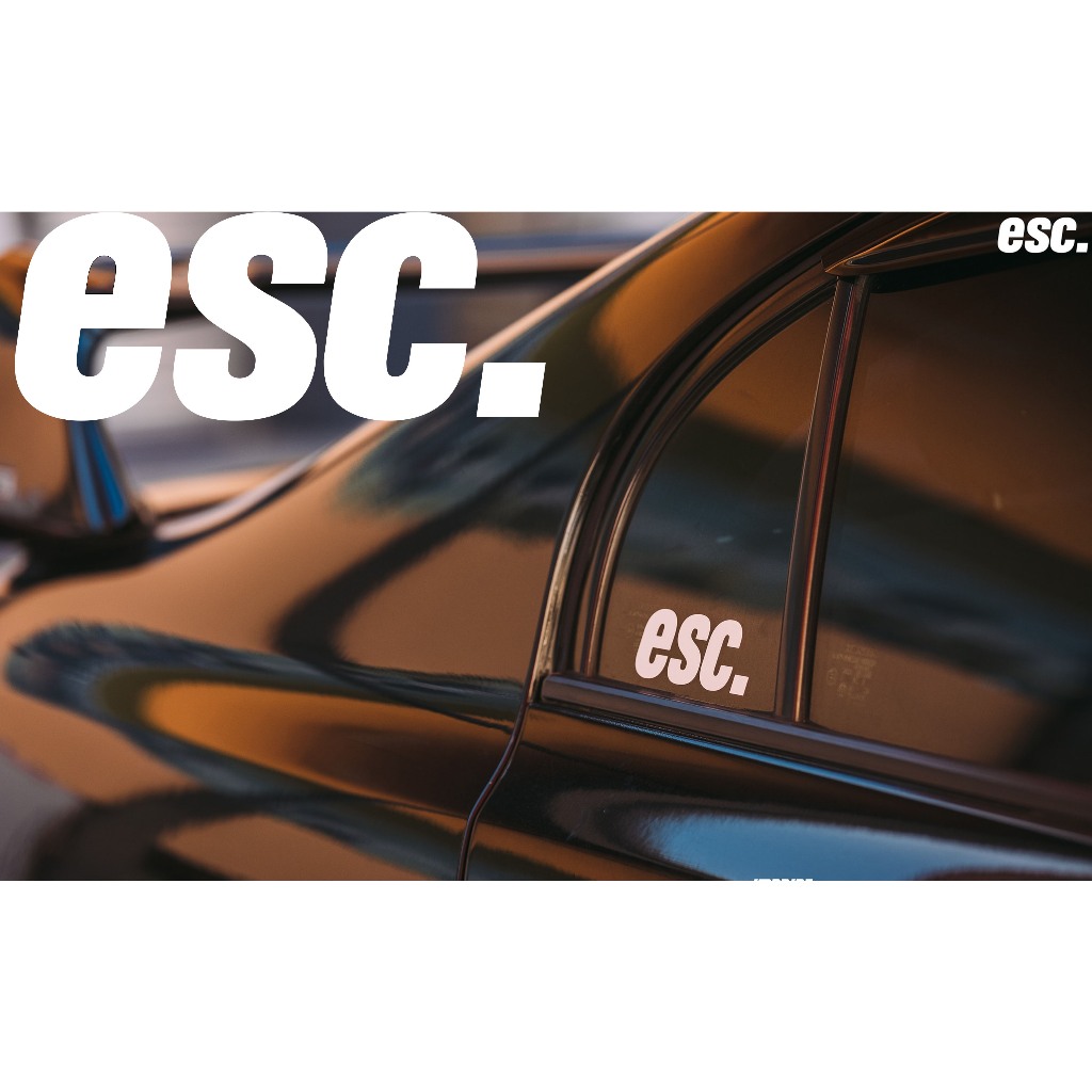 East Side Collective Car Sticker Vinyl (ESC) | Shopee Malaysia