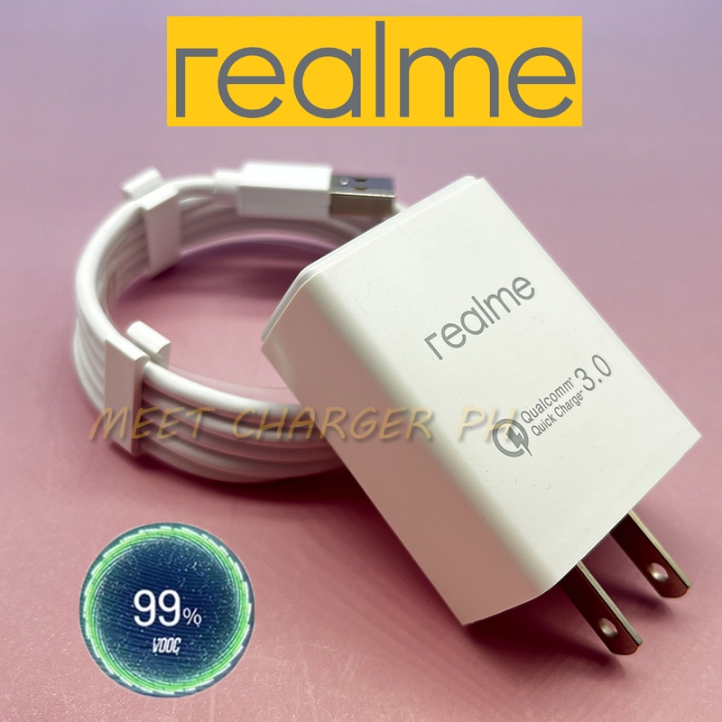 Realme Charger Fast Charger 5A Micro/Typc-c Usb 2IN1 Adapter Set For ...