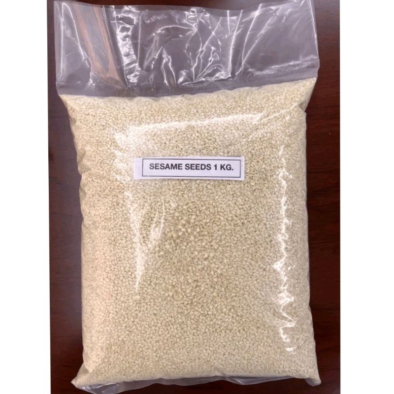 WHITE SESAME SEEDS 1KG (White Linga) | Shopee Malaysia