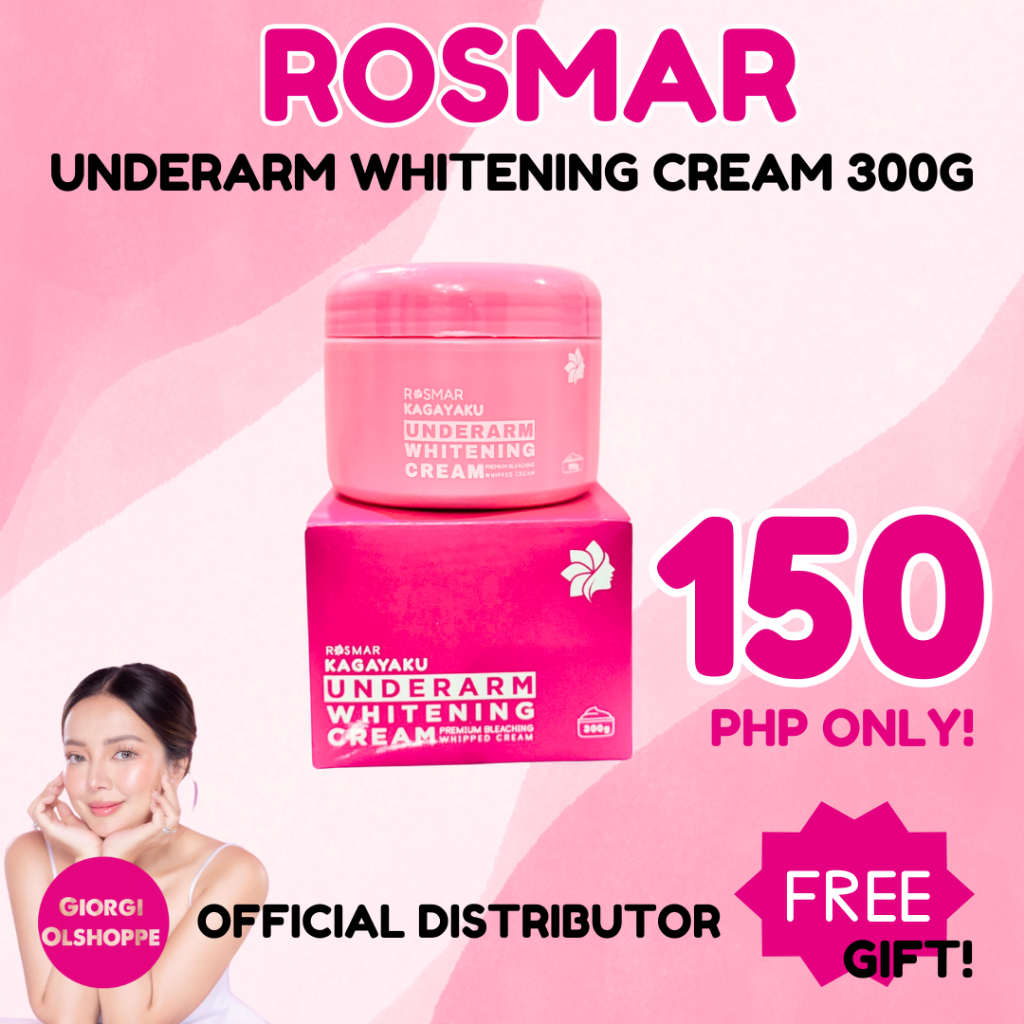 ROSMAR Underarm Whitening Cream 300g | Shopee Malaysia