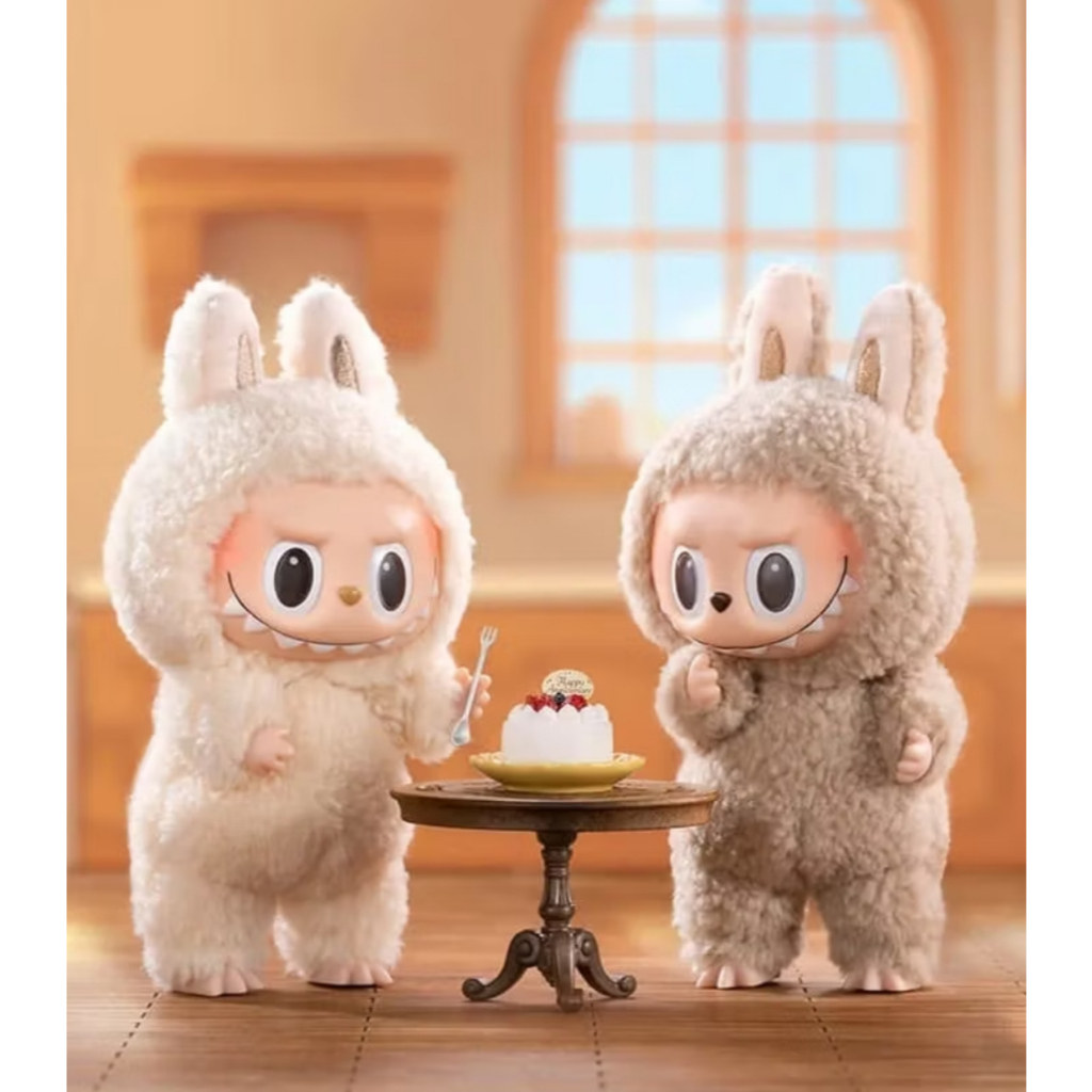 POPMART LABUBU Sitting Party Series Vinyl Face Plush Macaron 2nd ...