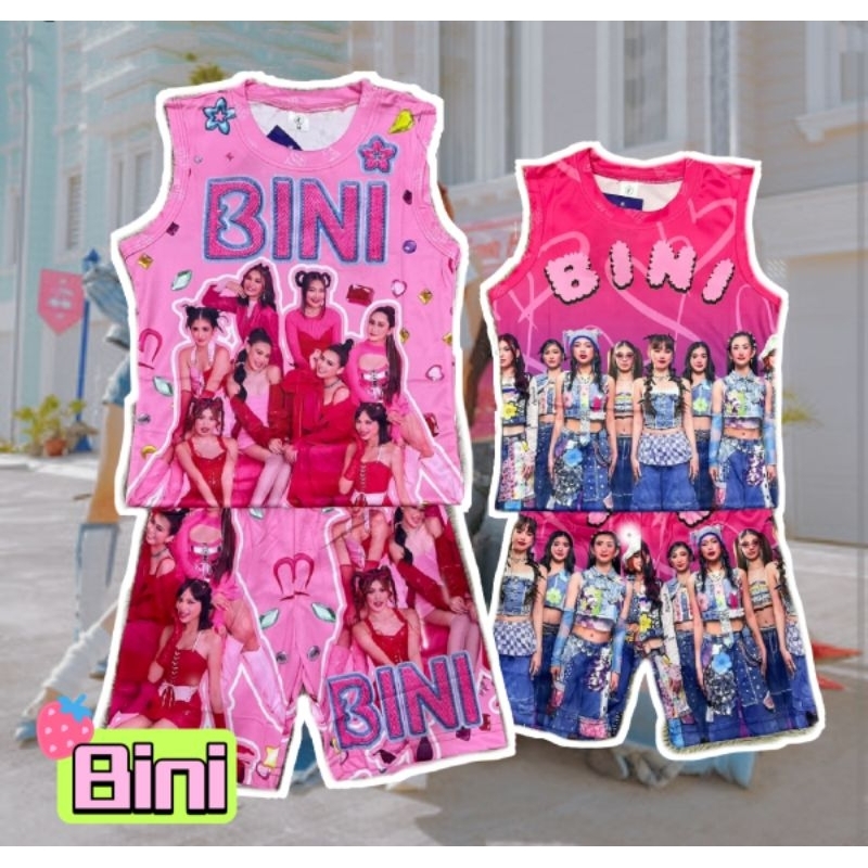New Bini Jersey Terno 2in1 Set Bini Fan Art Jersey Set | Shopee Malaysia