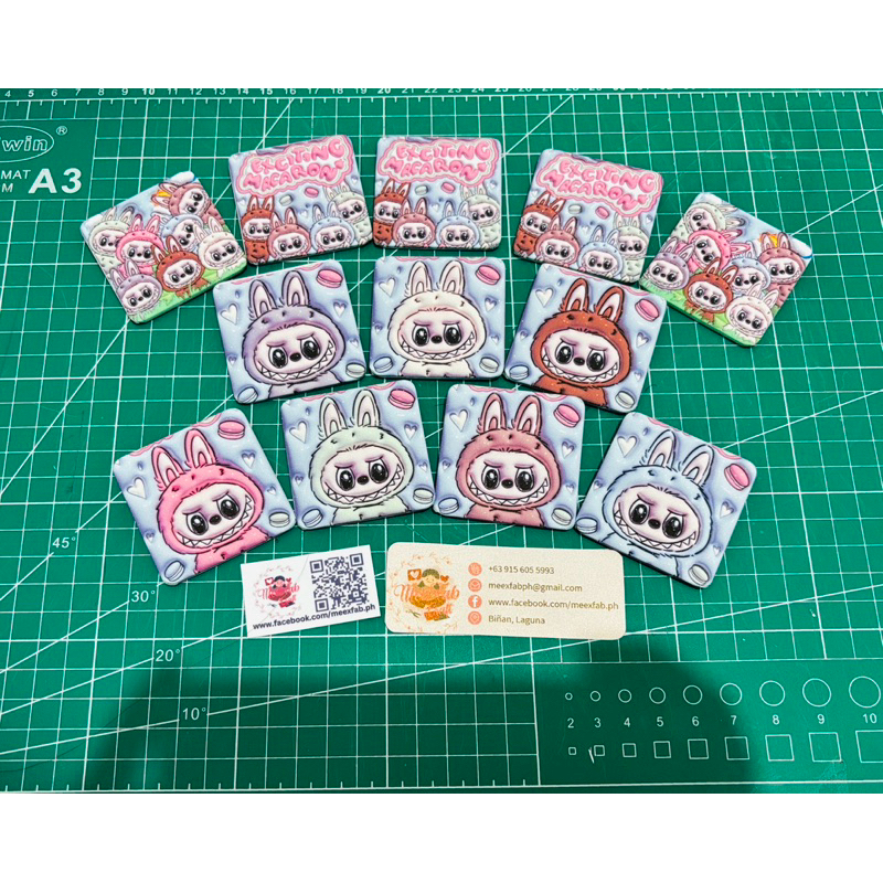 3D Labubu Ref Magnets and Pins | Shopee Malaysia