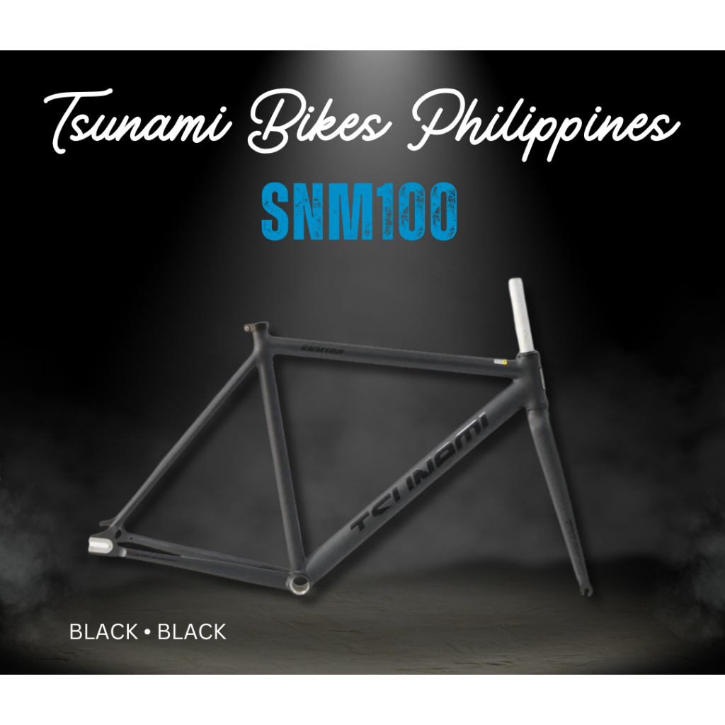 Tsunami Snm100 Track Fixie Frame Set Jrspeed | Shopee Malaysia