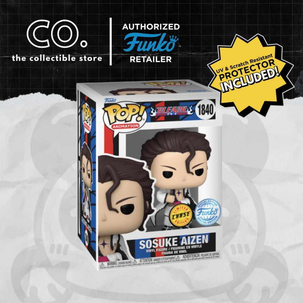Funko Pop! Bleach Sosuke Aizen 1840 Chase Special Edition with ...