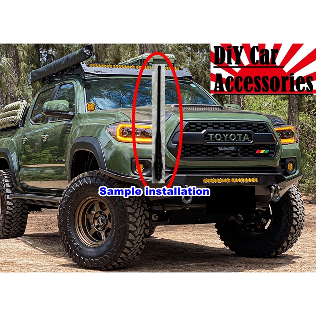 Solid Black Bumper Pole Guide for OFFROAD (800 mm Length) | Shopee Malaysia