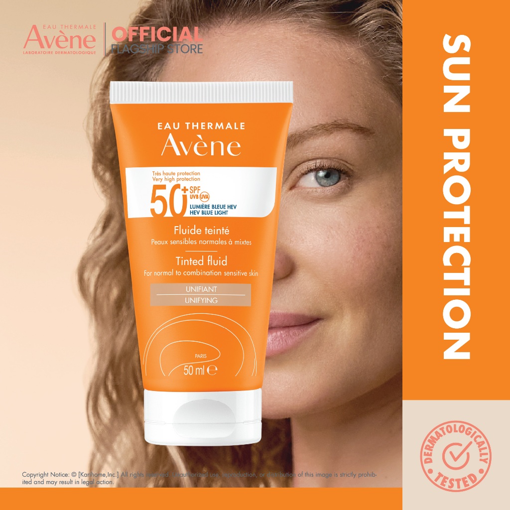 Avene VHP Tinted Fluid SPF 50+ 50ML | Shopee Malaysia