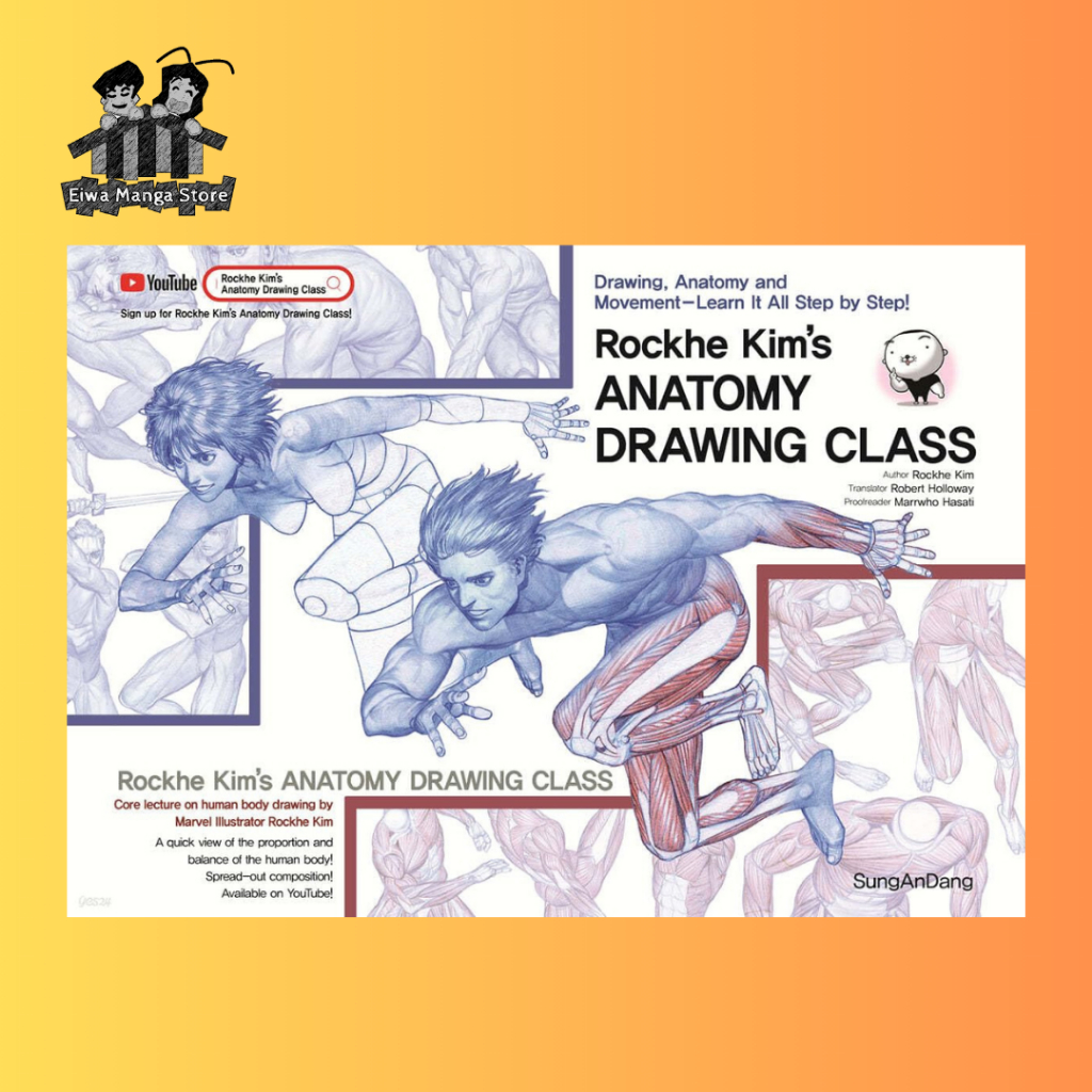 Rockhe Kim’s Anatomy Drawing Class (Artbook) | Shopee Malaysia