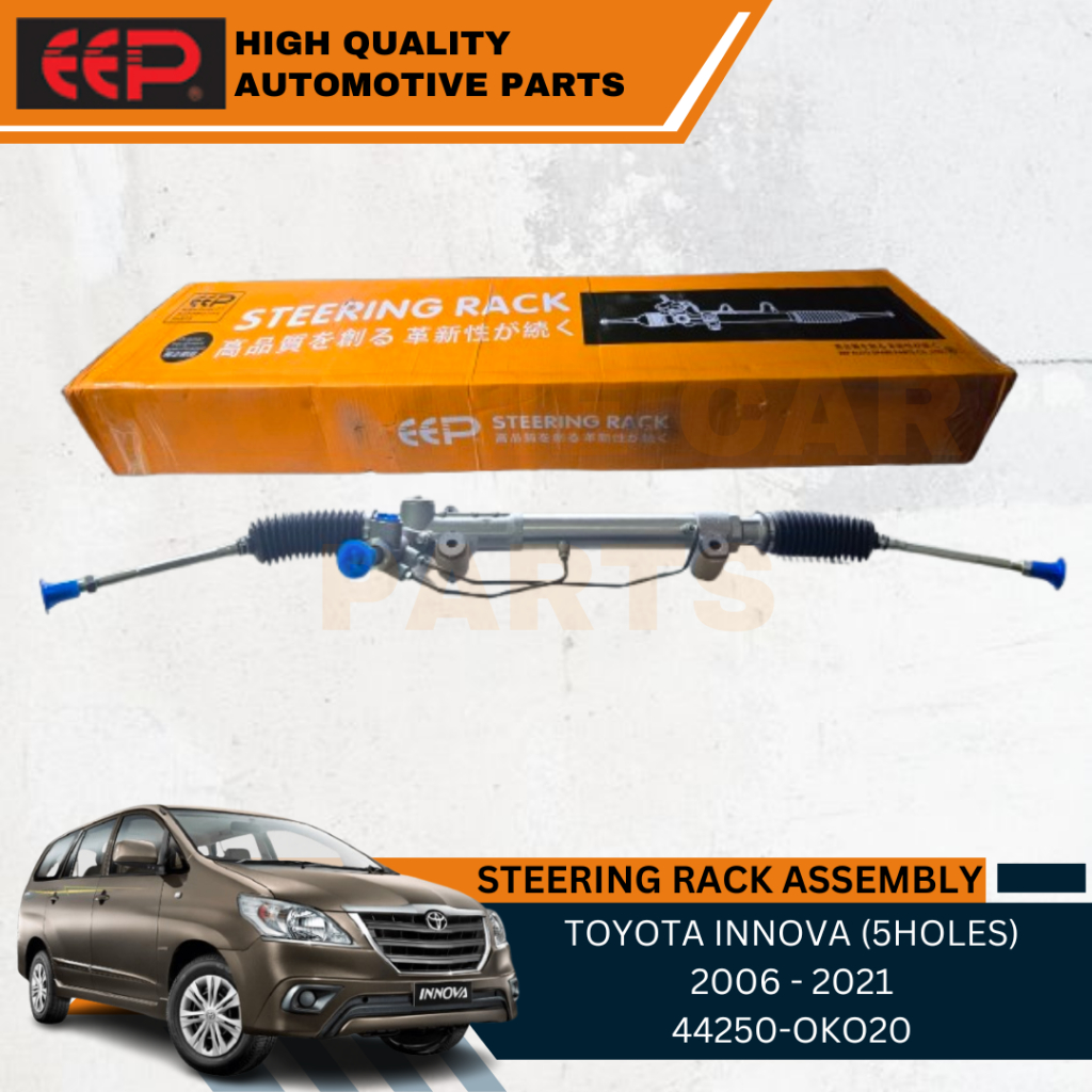 EEP STEERING RACK ASSEMBLY FOR TOYOTA INNOVA (5HOLES) 2006-2021 (44250 ...