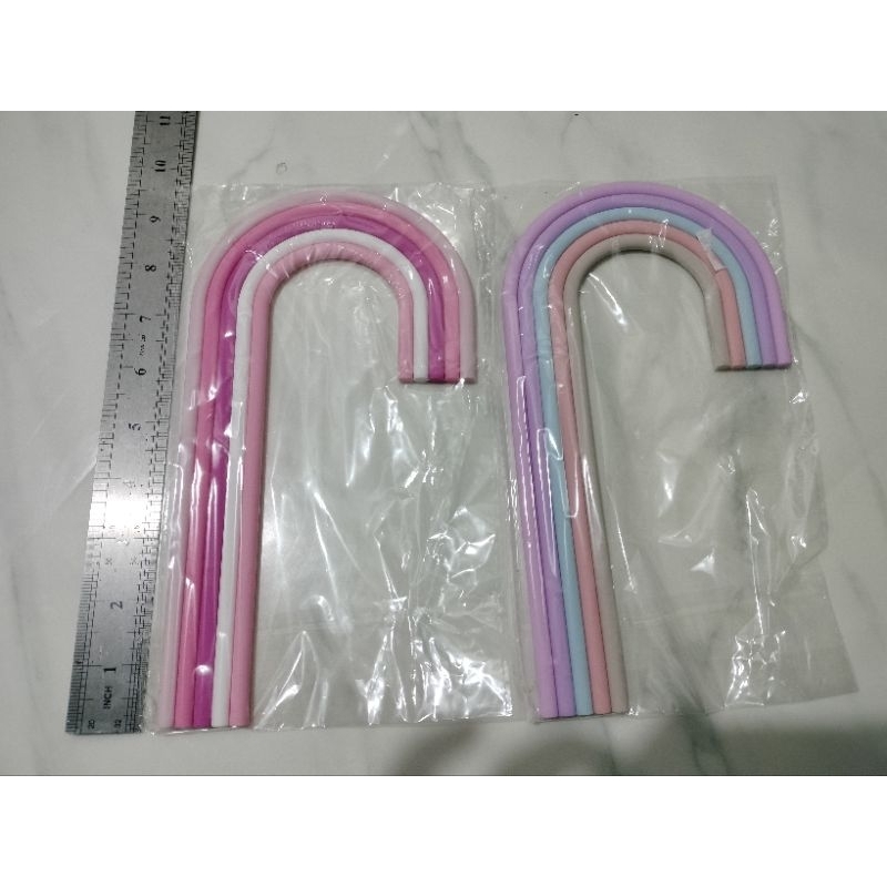 rainbow curve cake topper ( polymer) | Shopee Malaysia