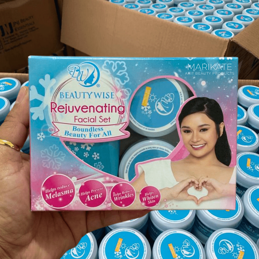 Beauty Wise Rejuvenating Set Facial Skin Care Whitening Anti Acne ...