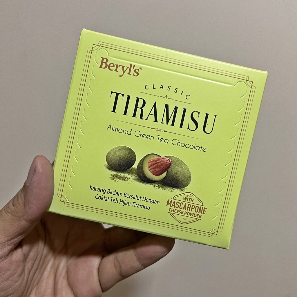 Beryl's Classic Tiramisu Almond Green Tea Chocolate (65g) | Shopee Malaysia