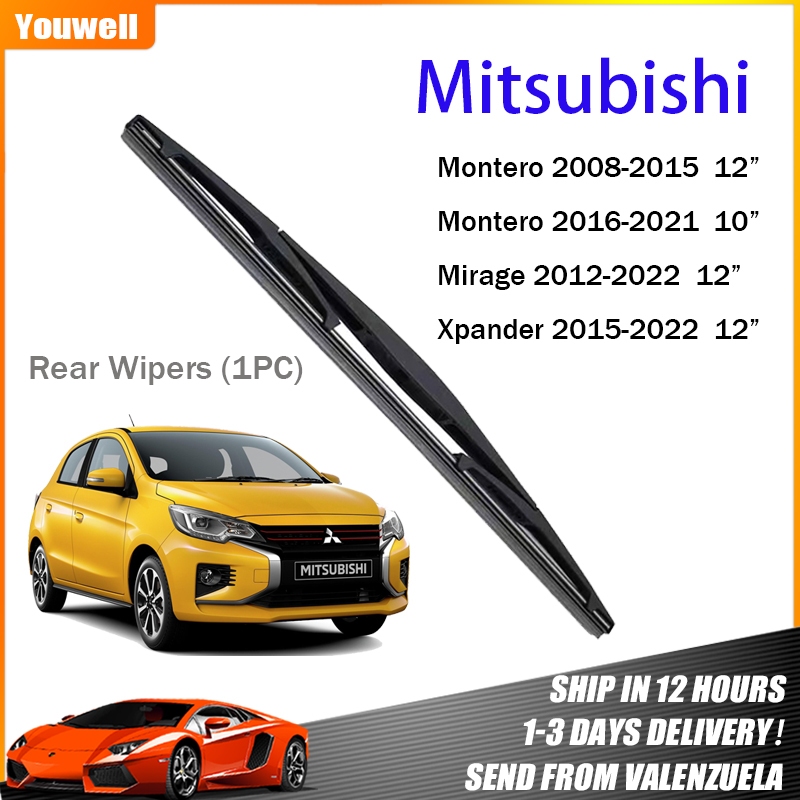 Mitsubishi Montero Mirage Xpander Rear Wiper Blade 12 Inch Car Back ...