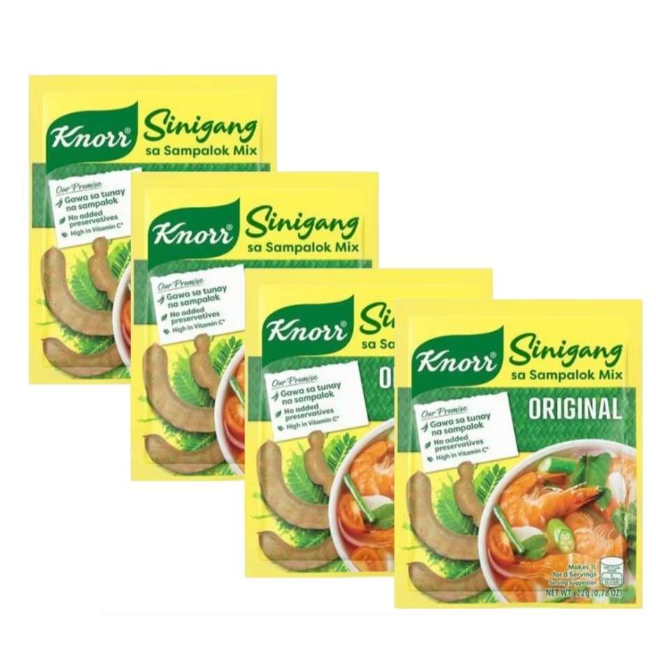 Sinigang Sinigang Gabi Mix Knorr Tamarind Soup Mix ( Sinigang sa Sampalok) 22g x 12 sachets ...