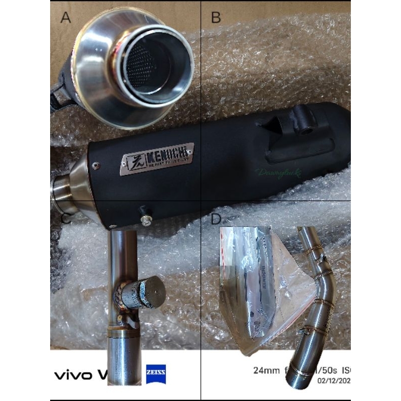 Kenochi pipe nmax/aerox new /V2 | Shopee Malaysia