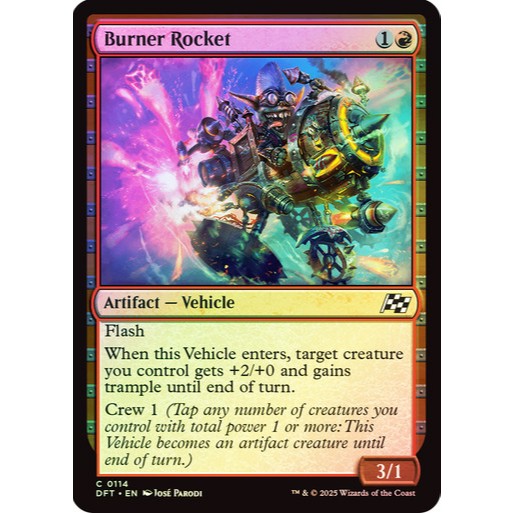 Burner Rocket - DFT - Common MTG Cards (WOTC) | Shopee Malaysia