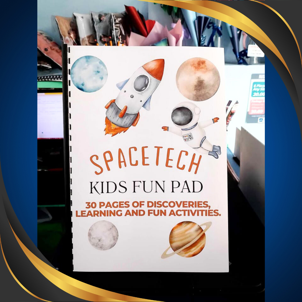 Spacetech Kids Fun Pad Activity Book A4 Size | Shopee Malaysia