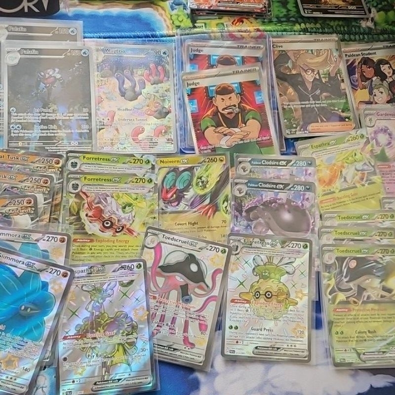 Paldean Fates ex Illustrator Shiny FA Pokemon Card TCG PAF | Shopee ...