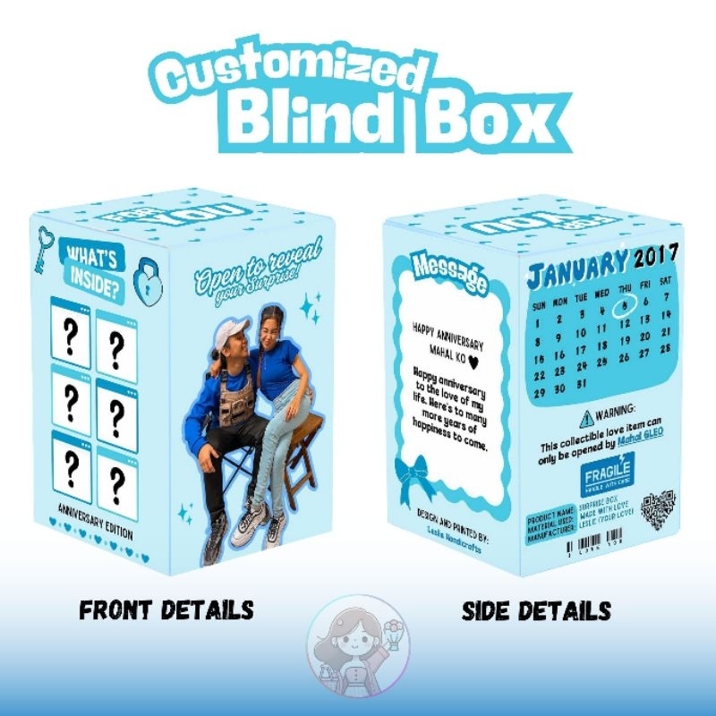 LH / Customized Blind Box | Gift Box | Surprised Box for any Occasion ...