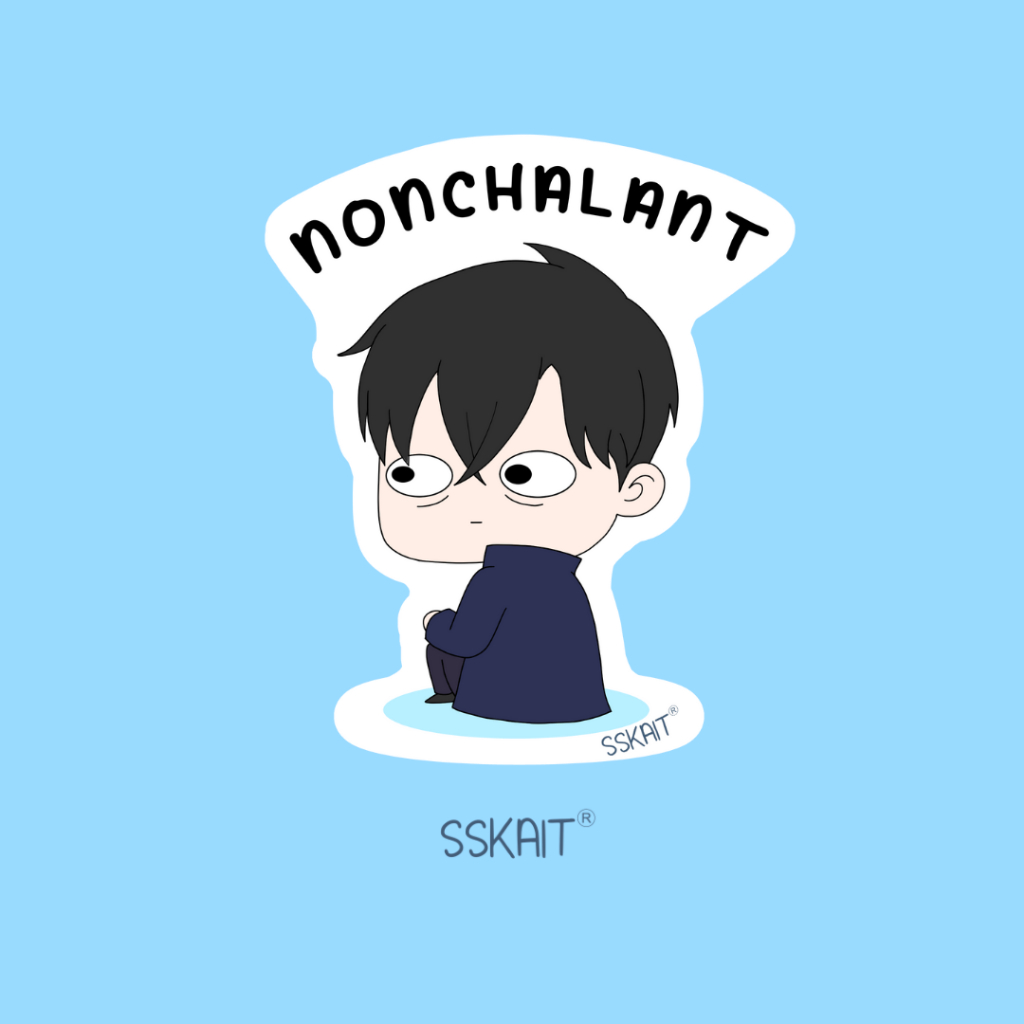 SSKAIT Solo Leveling Jinwoo Nonchalant Funny Relatable Anime Die Cut ...
