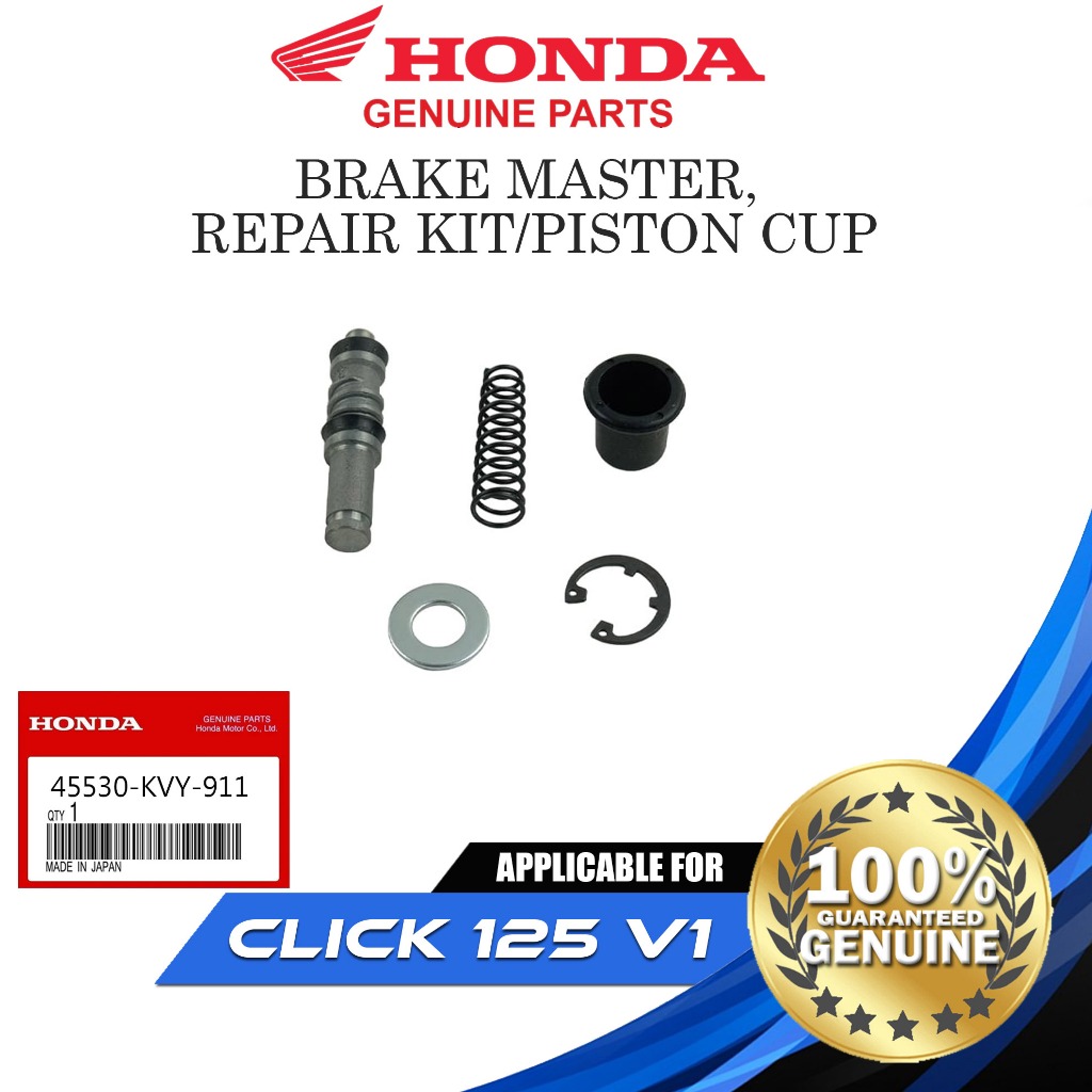 HONDA BRAKE MASTER, REPAIR KIT FOR CLICK 125i/BEAT fi ( 45530-KVY-911 ...
