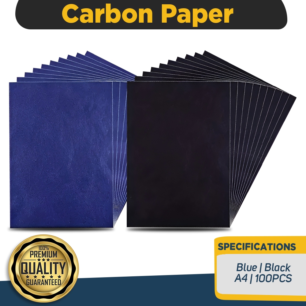 100Sheets Carbon Paper A4 Size | Shopee Malaysia