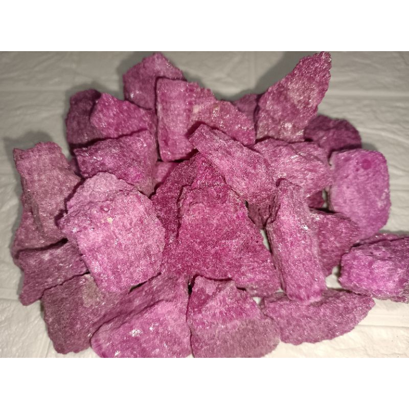 Honeycomb Ruby (UV Reactive) Raw Stone (sold per piece) | Shopee Malaysia
