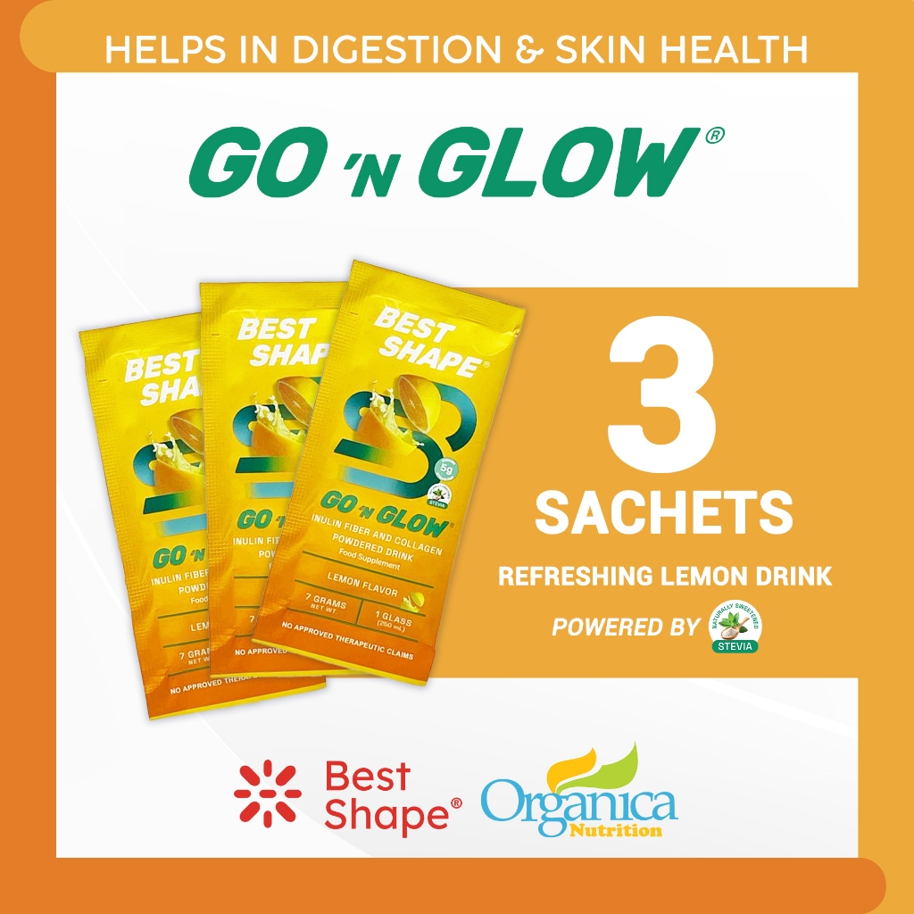 Go 'N Glow Inulin Fiber and Collagen Drink (3 Sachets) | Shopee Malaysia