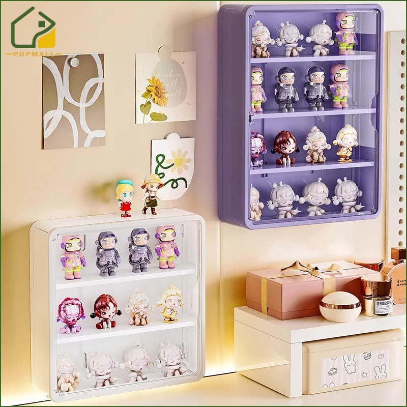 PoP Blind Box Organizer Shelf PoP Mart Figure Display Case Storage Rack ...