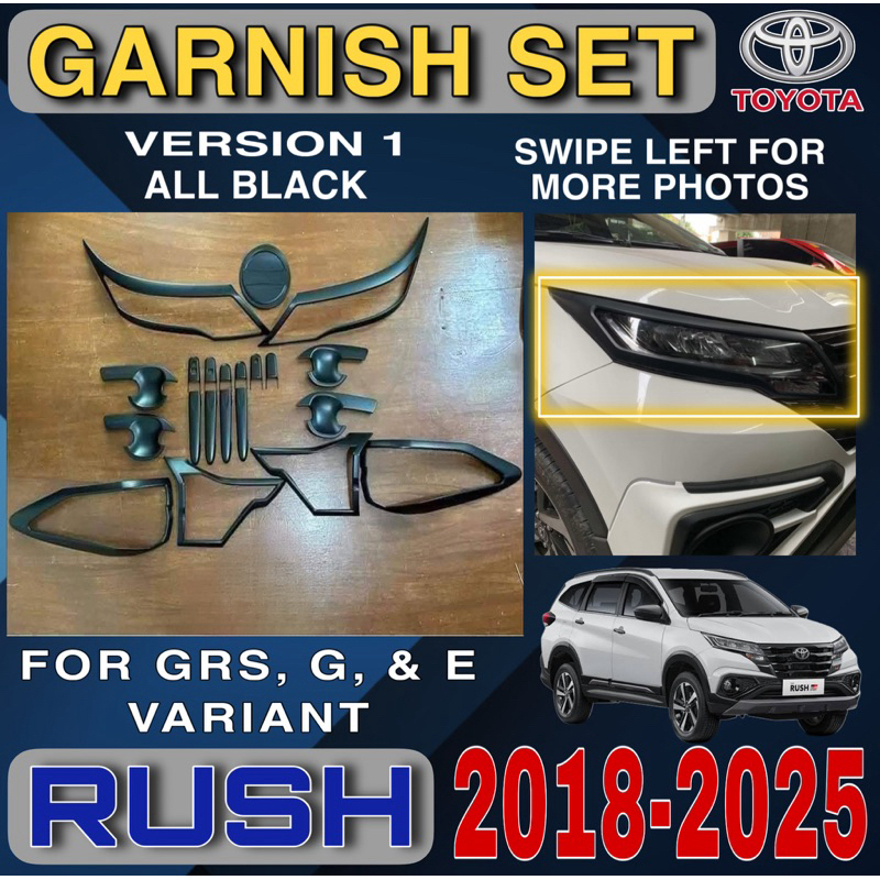 Toyota Rush 20218-2025 Garnish set | Shopee Malaysia
